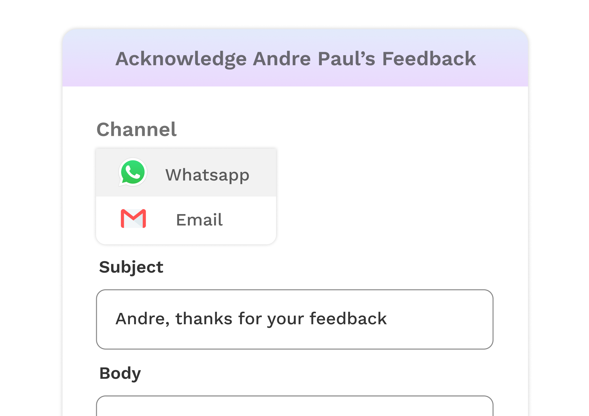 inFeedo | Amber's Actionable AI Capabilities